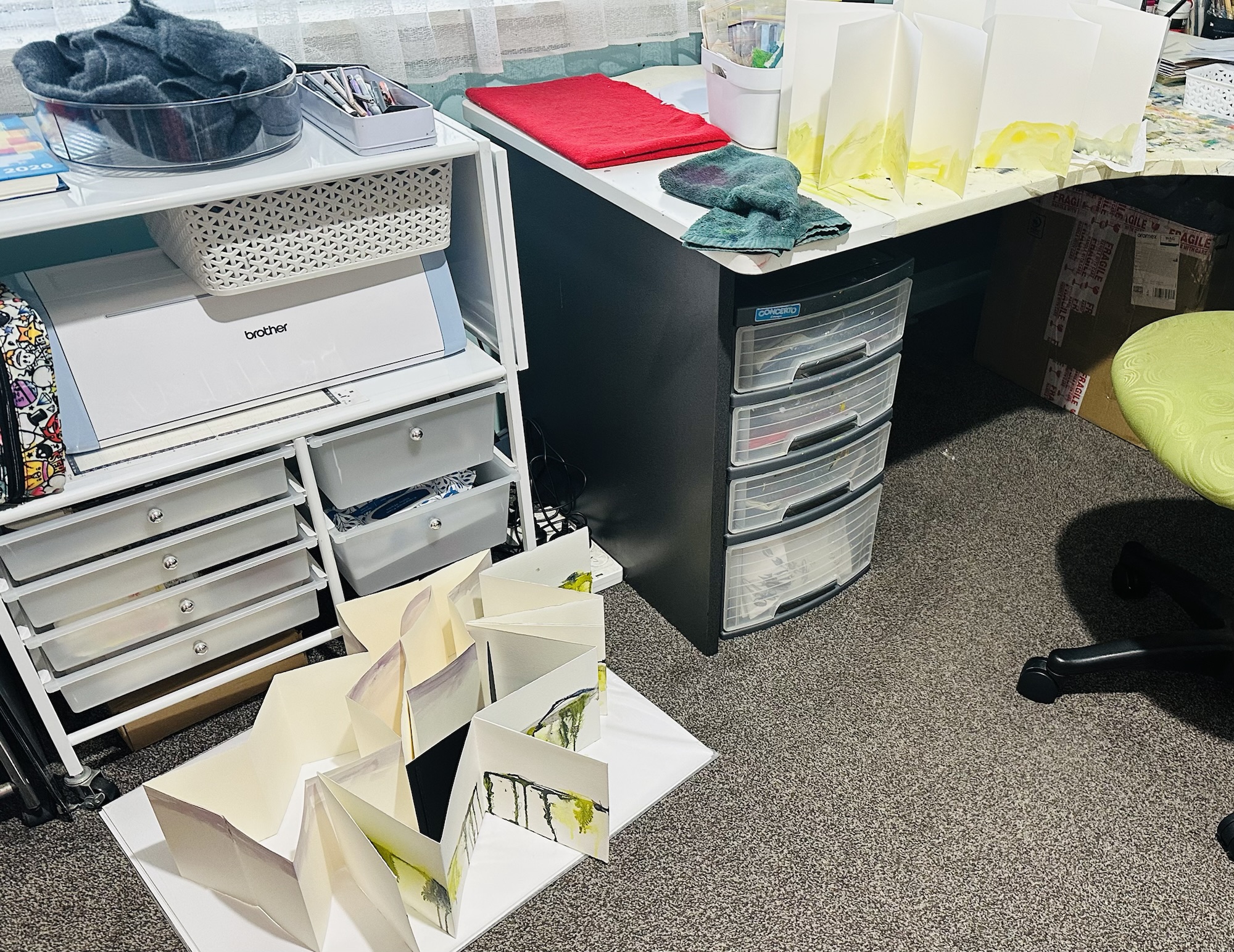 Chaos and calm – Cath Sheard Art